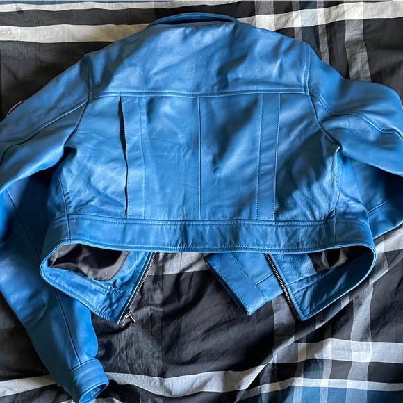 luca design | Jackets & Coats | Luca Design Cropped Leather Jacket ...